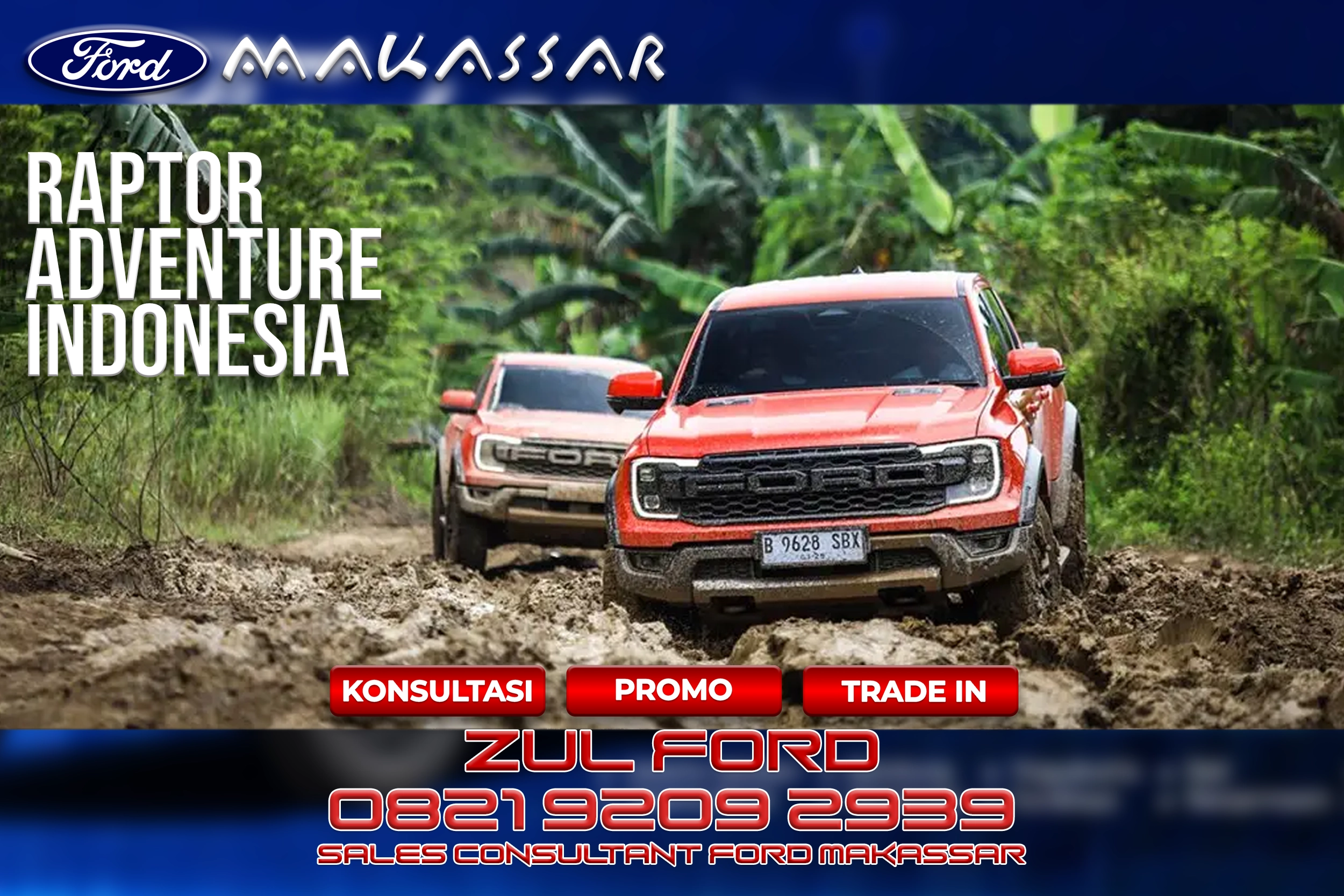 RAPTOR ADVENTURE INDONESIA - Ford Makassar